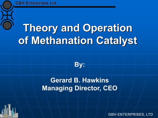 Theory and Operation of Methanation Catalyst | PDF