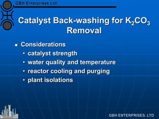 Theory and Operation of Methanation Catalyst | PDF