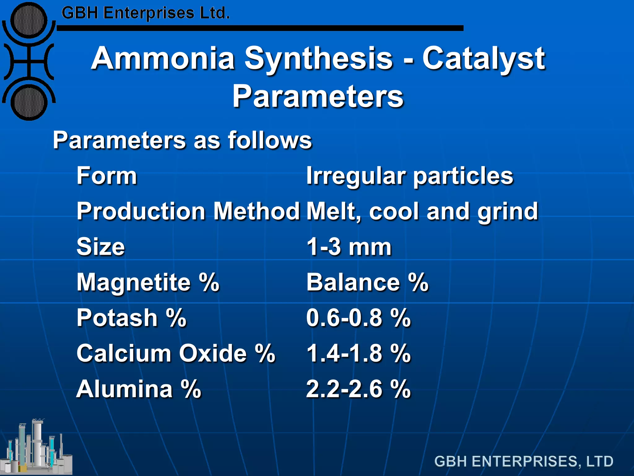 Theory and Operation VSG-A101 Ammonia Synthesis Catalyst | PDF