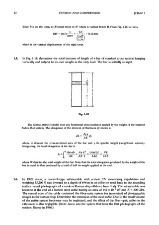 Theory and problems of strength of materials | PDF