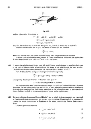 Theory and problems of strength of materials | PDF
