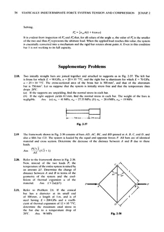 Theory and problems of strength of materials | PDF