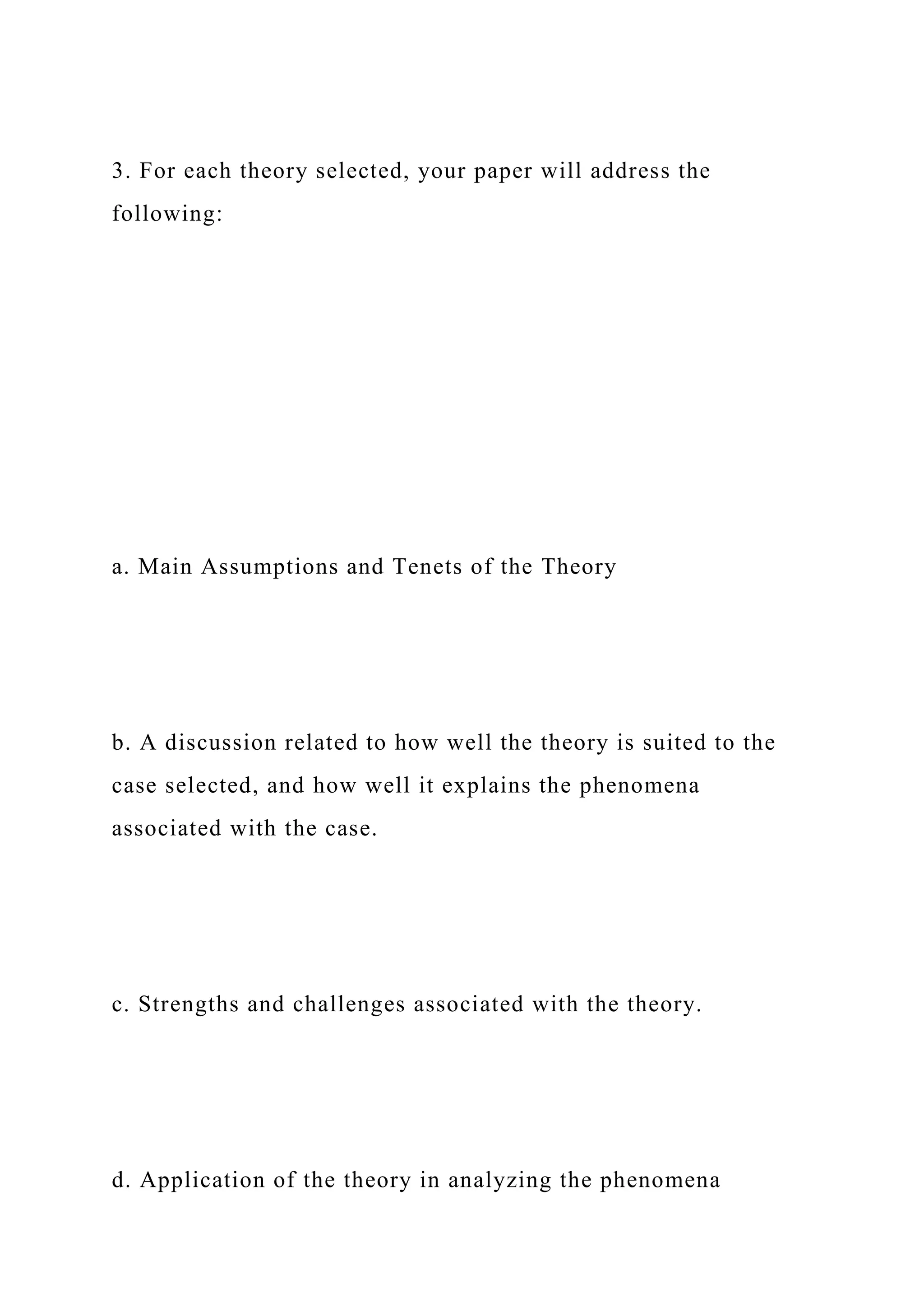 Theory Application Paper The theory application p.docx | Physical Therapy | Wellness