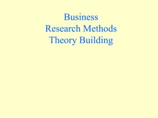 Theory building | PPT