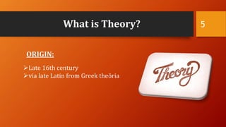 Theory building | PPTX
