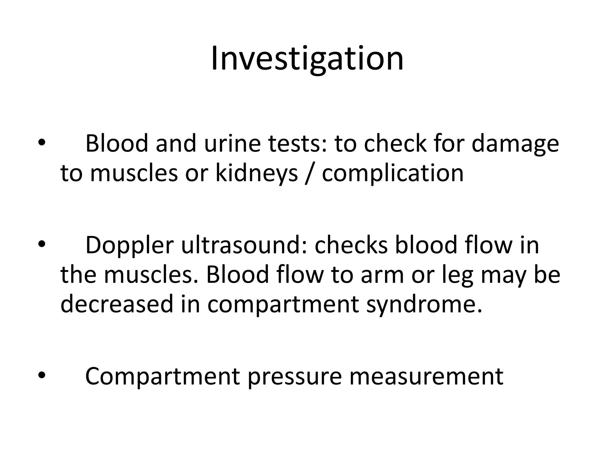 COMPARTMENT SYNDROME | PPTX