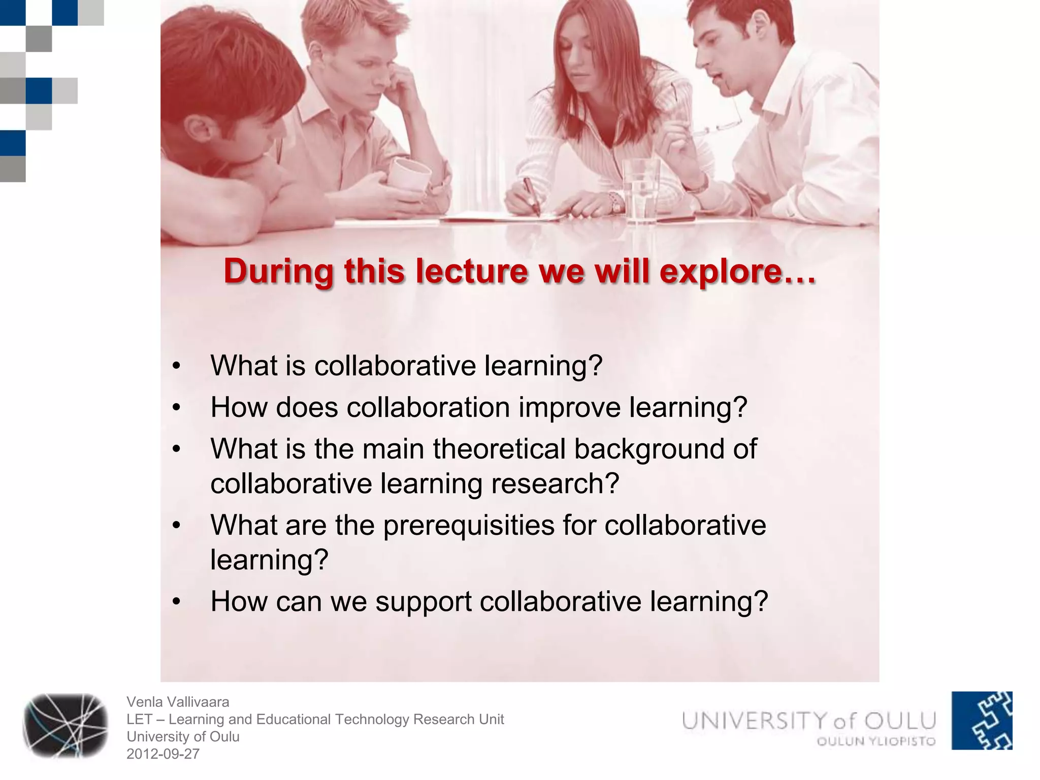 Theory collaborative learning | PPTX