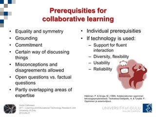 Theory collaborative learning | PPTX