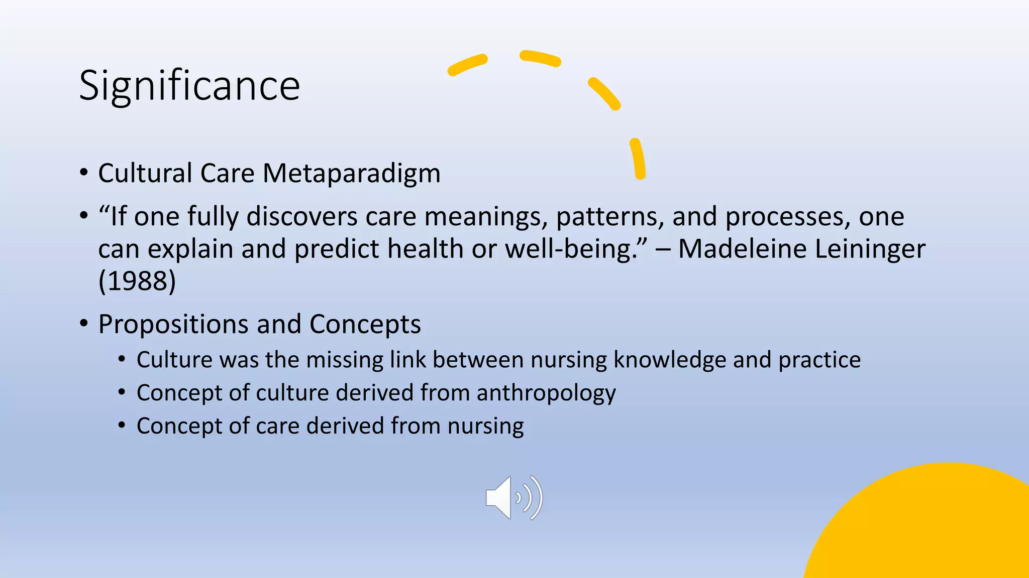 Madeleine Leininger's Theory of Nursing: Cultural Care Diversity and ...