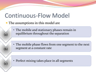 Theory for gas chromatography | PPTX