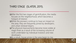 GENTRIFICATION AND URBAN RENEWAL | PPTX