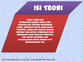 Labelling Theory | PPT