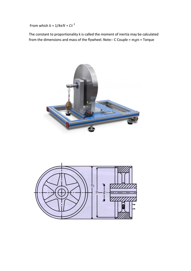 Theory lab flywheel | PDF | Physics | Science