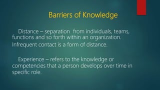 Theory nature source barriers | PPT
