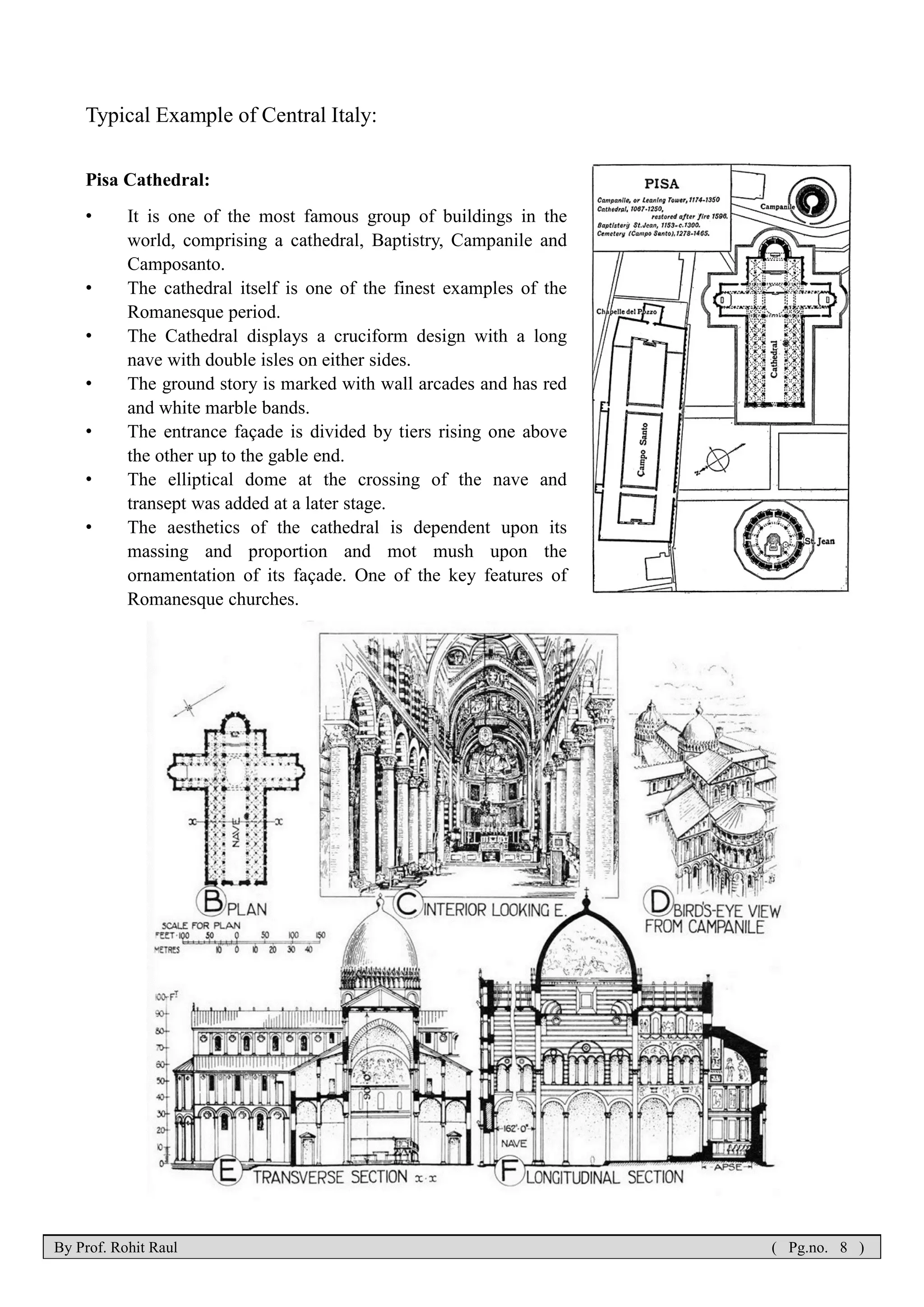 italian romanesque architecture | PDF