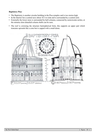 italian romanesque architecture | PDF