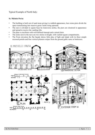 italian romanesque architecture | PDF