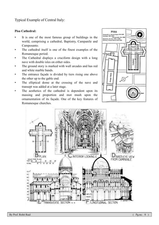 italian romanesque architecture | PDF