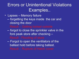Theory of Accidents and Incidents on ships.ppt
