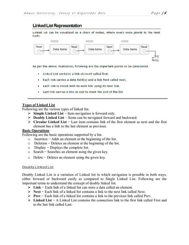 Theory of algorithms final | PDF
