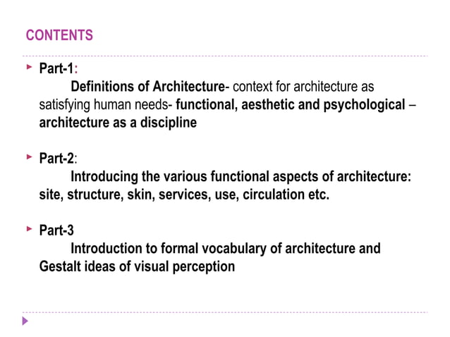 Theory of architecture-1 | PPT