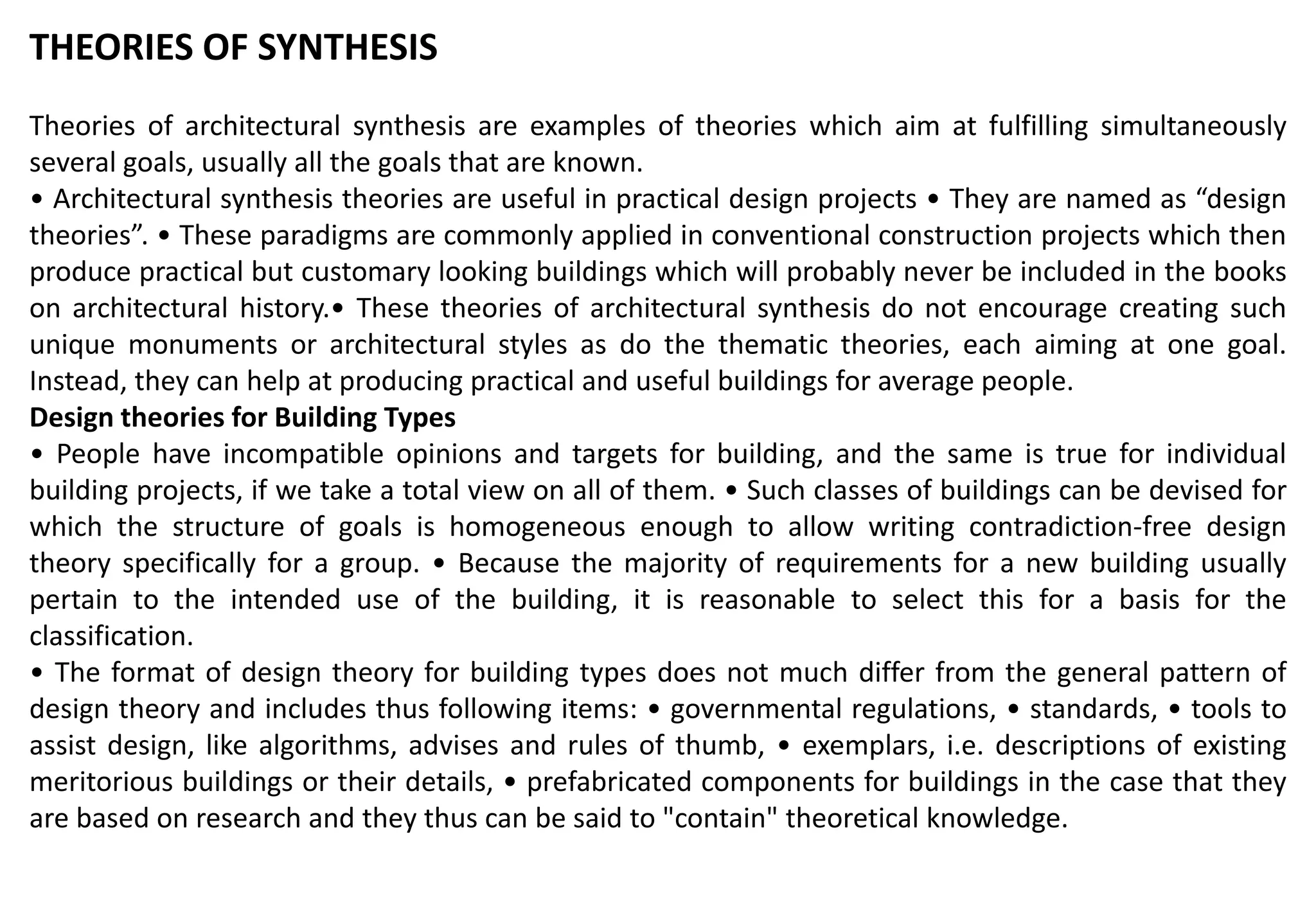 THEORY OF ARCHITECTURE introduction and detail.pptx | Modern Art | Fine Art