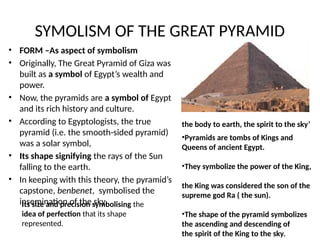 THEORY OF ARCHITECTURE - LECTURE NOTES - SYMBOLISM | PPTX