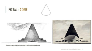 Theory of architecture unit 03 | PDF