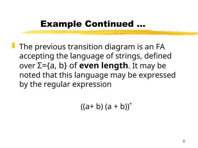 Theory of Automata Power Point Slides Lecture 05.ppt