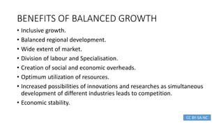 Theory of balanced growth | PPTX