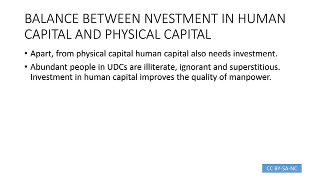 Theory of balanced growth | PPTX