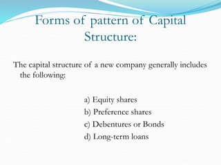 Theory of Capital Structure Financial management pptx | PPT