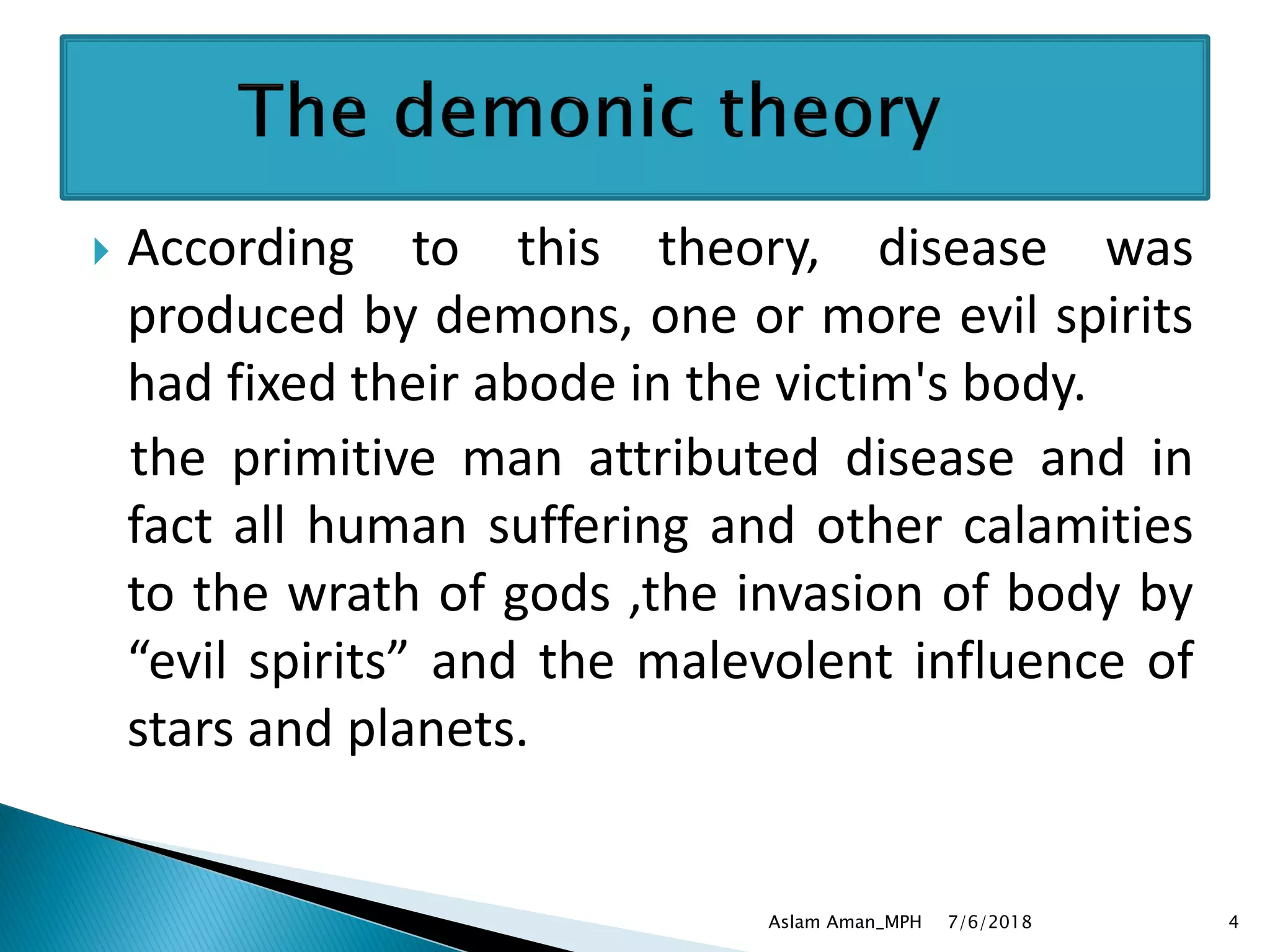 Theory of Causation and Disease | PDF