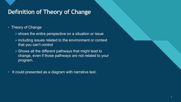 Theory of change vs Logical Framework | PPTX