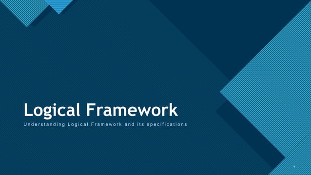 Theory of change vs Logical Framework | PPTX