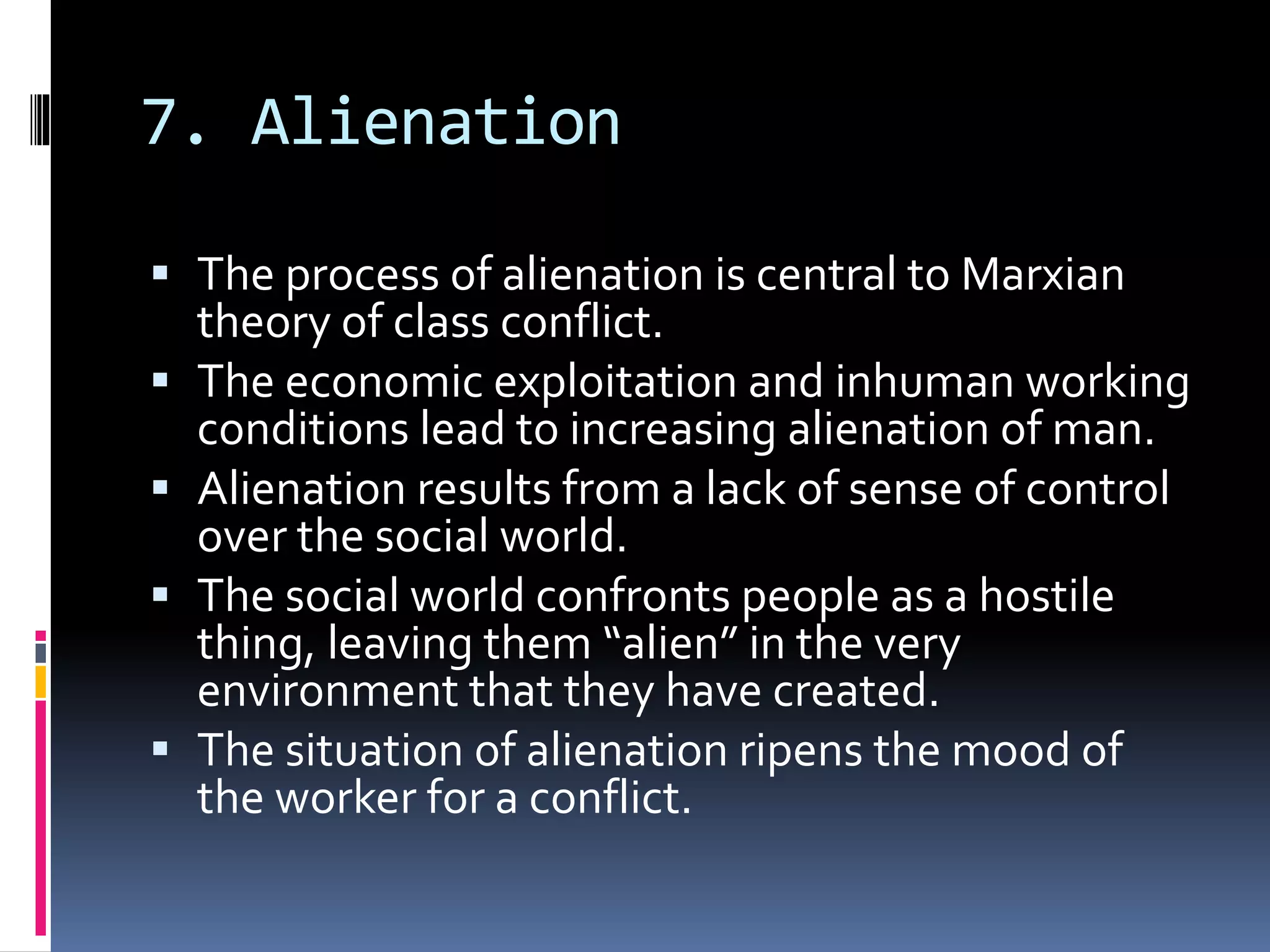 Theory of class conflict | PPTX