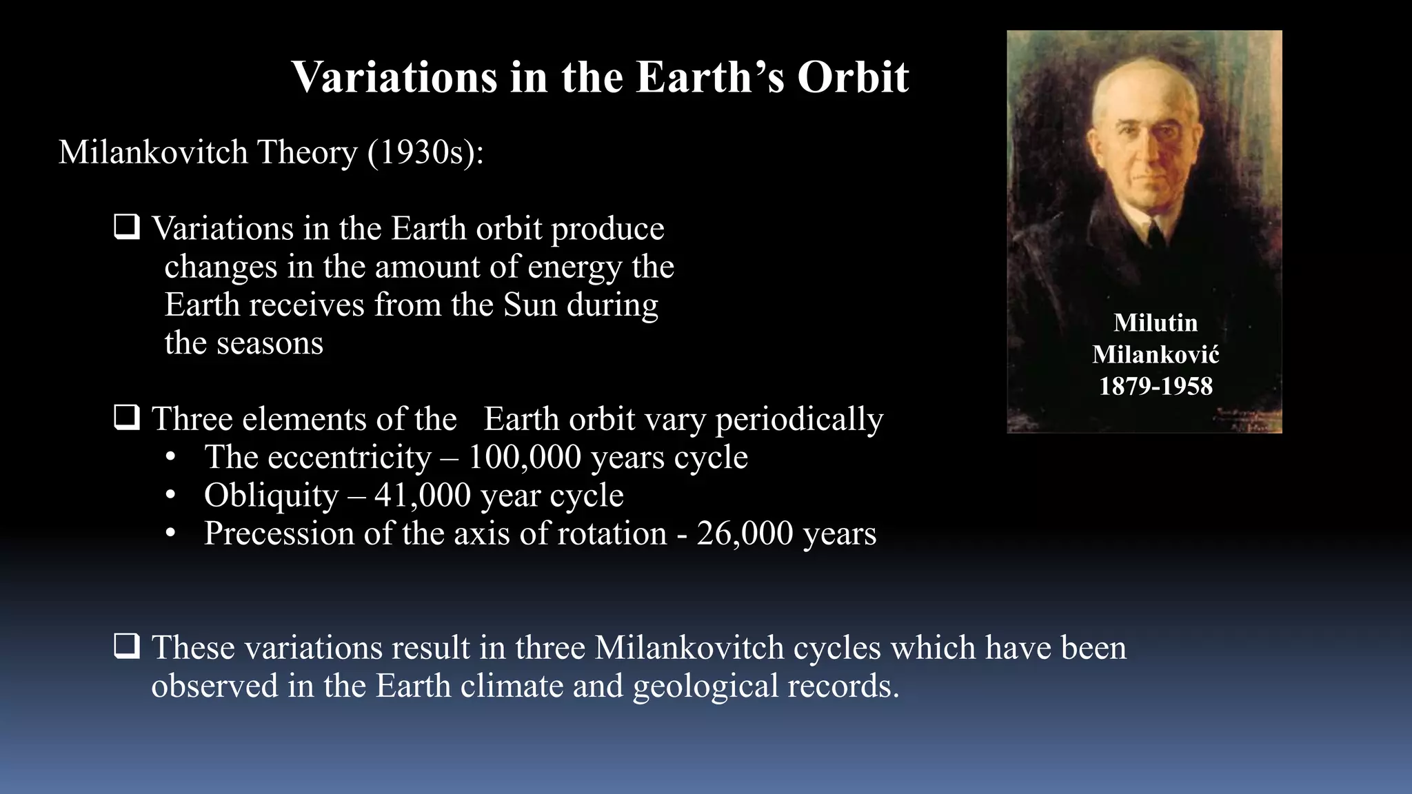 Theory of climate change (kiran thorat) | PPTX