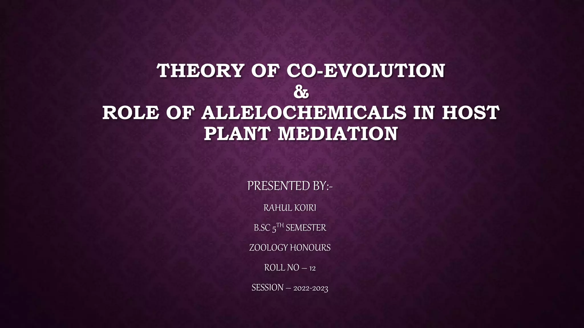 Theory of co-evolution.pptx