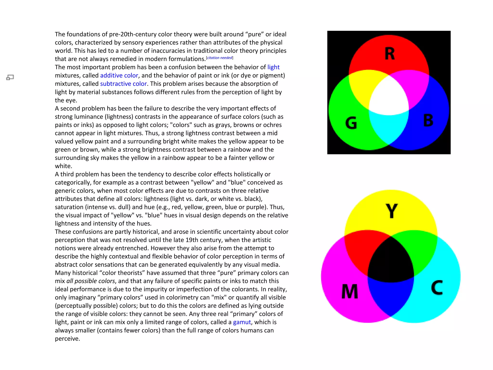 7TH Theory of color | PPT