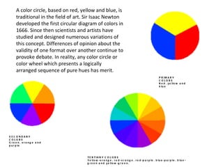 7TH Theory of color | PPT