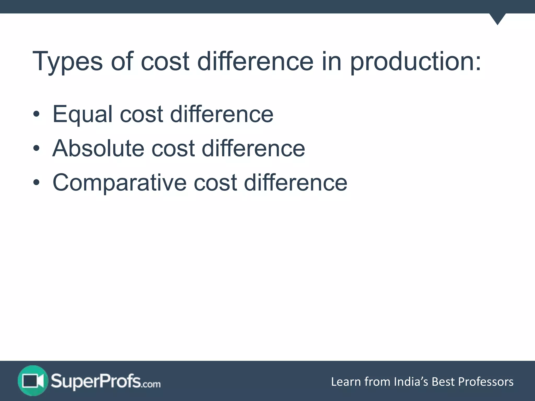 Theory of Comparative Advantage | PPTX