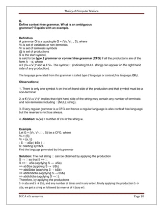 Theoryofcomp science | DOCX