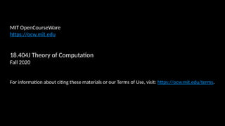 Theory of computation anna University ppt | PPTX