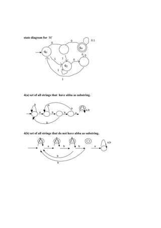 Theory of computation assignment help | PDF
