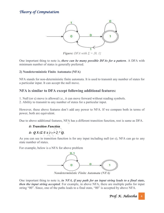 Theory of computation and automata | PDF | Programming Languages | Computing