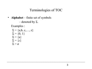 Theory of computing | PPT