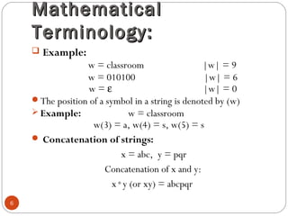 Theory of computing | PPT