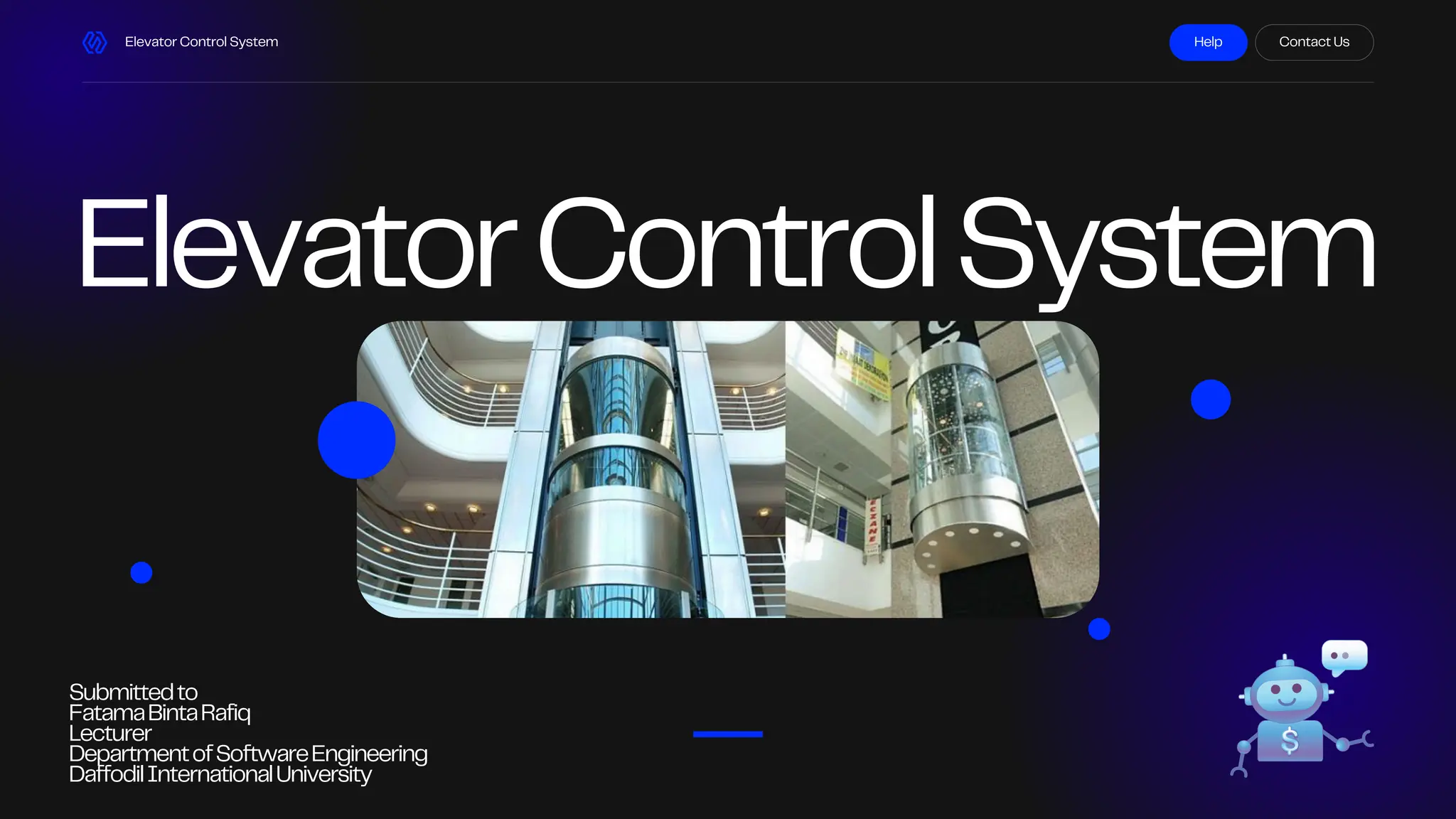 Elevator Control System using FSM in Theroy of Computing SE234 | PDF