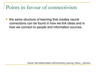 Theory of connectivism | PPT