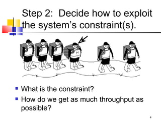Theory of constraint | PPT | Logistics | Business